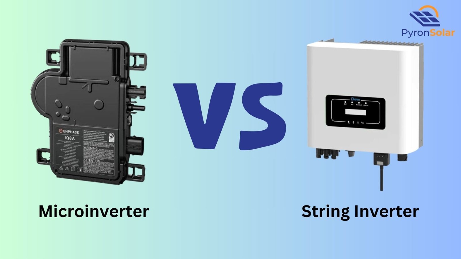 Microinverter vs String Inverter: Which One is Right For You? - Pyron Solar